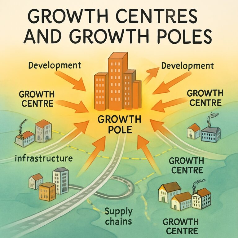 Growth Centres and Growth Poles - Licchavi Lyceum