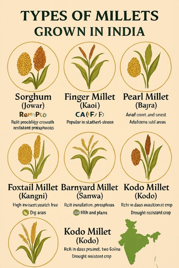 Millet Production in India : Types & Leading States - Licchavi Lyceum