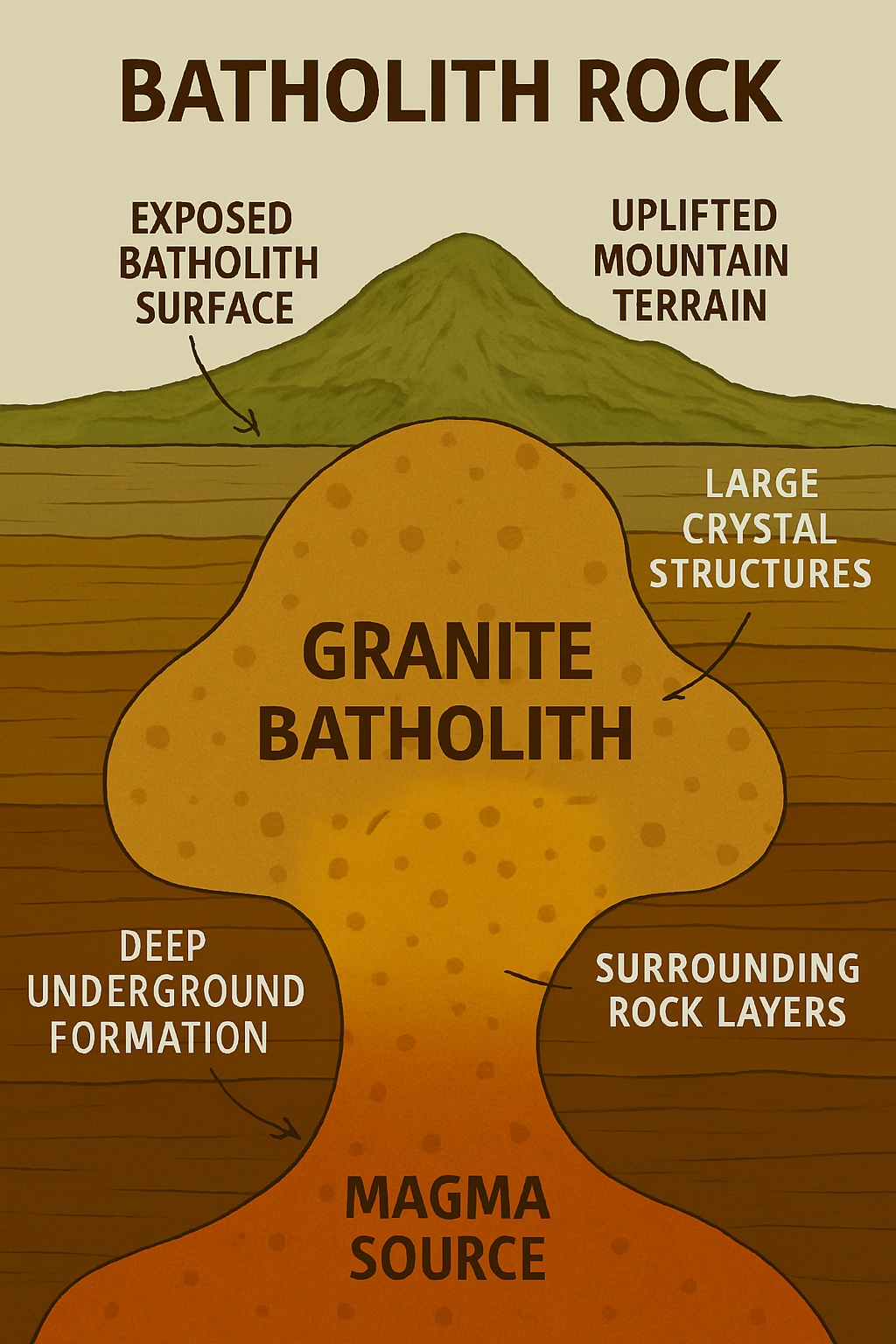 Batholith & Laccolith Rocks - Licchavi Lyceum