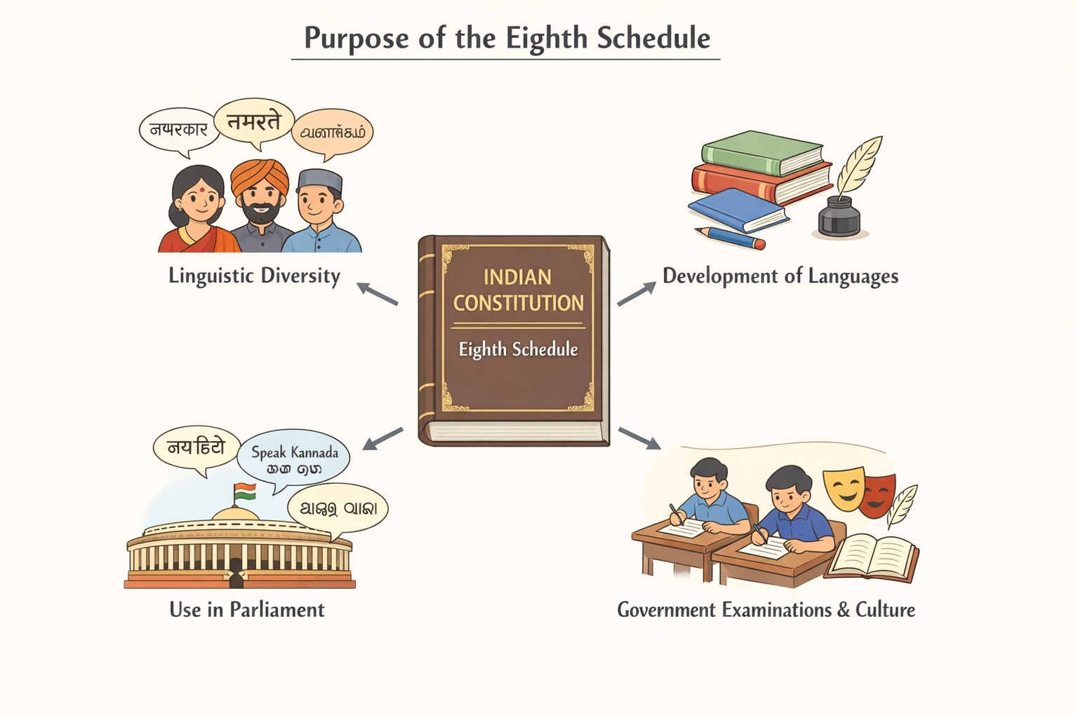 UPSC Prelims PYQ | Eighth Schedule - Licchavi Lyceum
